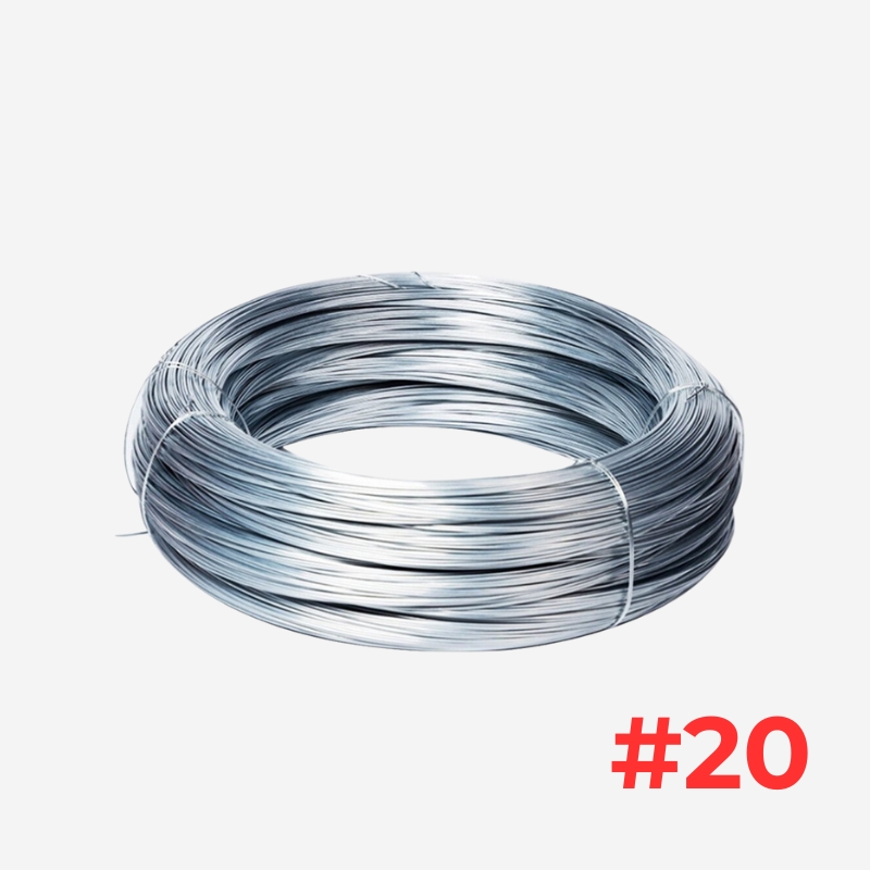 Alambre Galvanizado # 20 (Rollo 25k) – Indumat